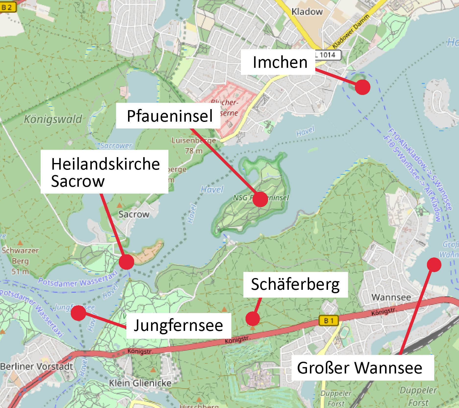 Gewässer | Märkischer Ruderverein • Wanderrudern in Berlin